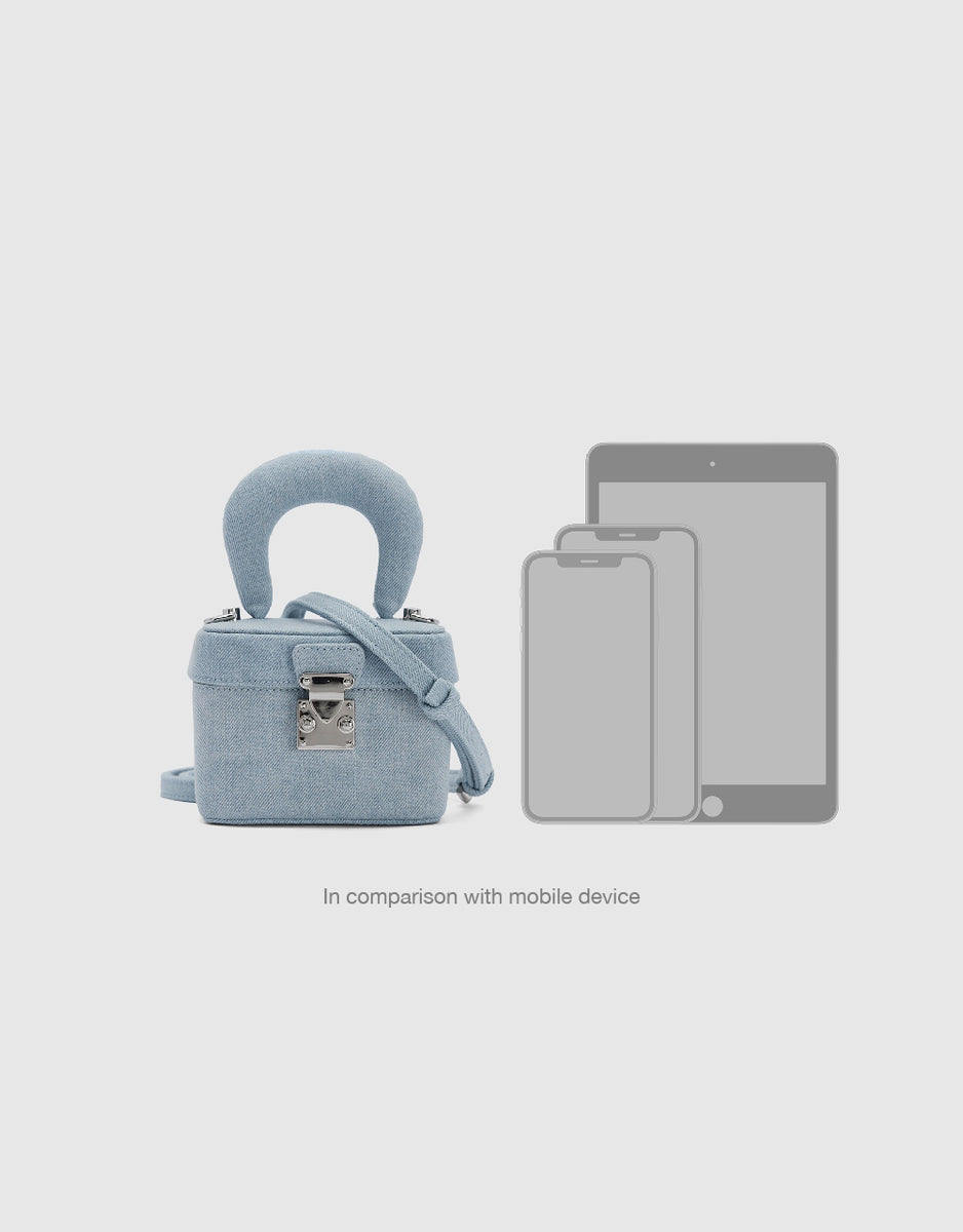 Denim Box Bag – URBAN REVIVO Singapore