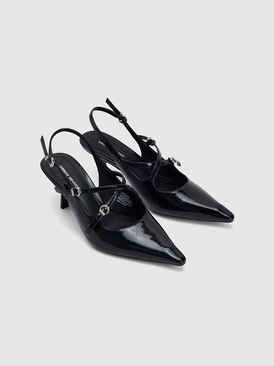 Pointed-Toe Slingbacks – URBAN REVIVO Singapore