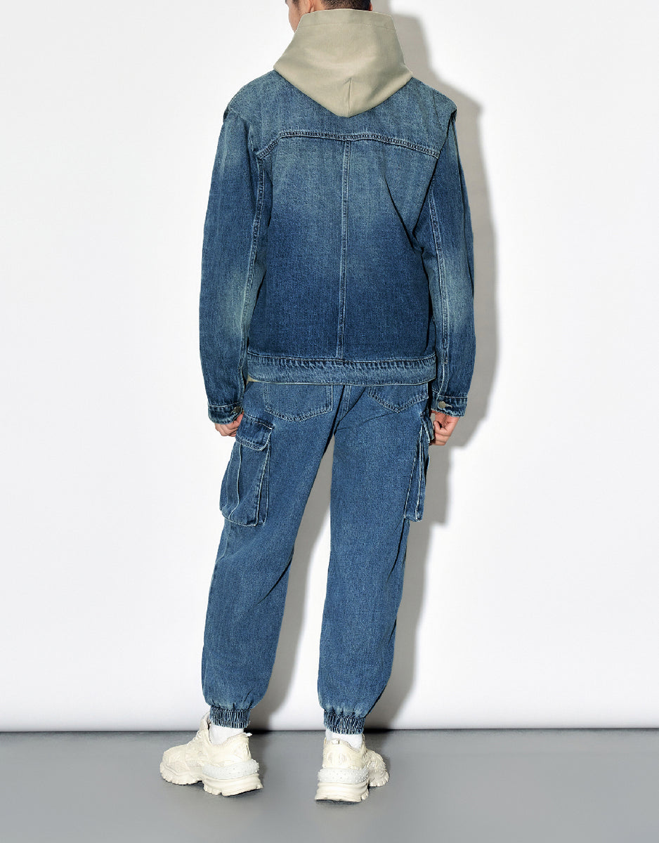 Drawstring Waist Low-Cut Uppers Jeans – URBAN REVIVO Singapore