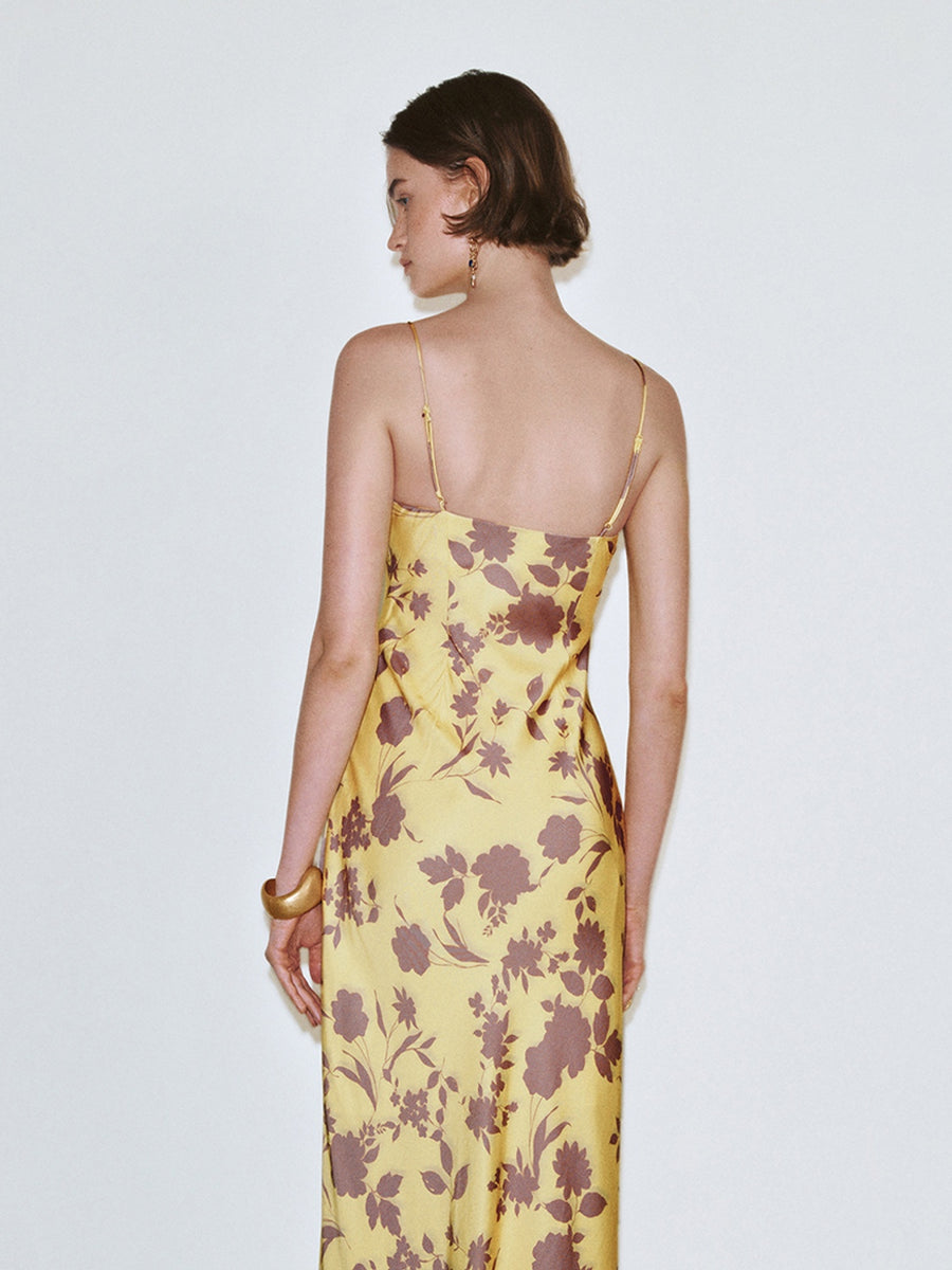 Floral Cami A-Line Dresses – URBAN REVIVO Singapore