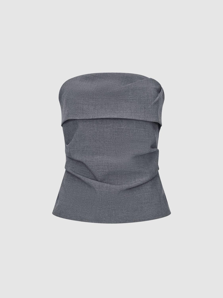 Ruched Tube Tops – URBAN REVIVO Singapore