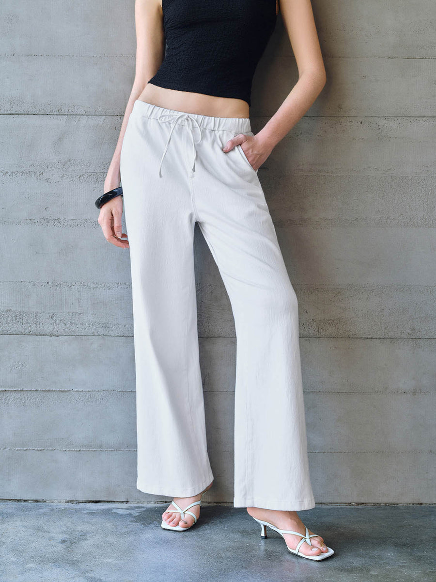 Drawstring Waist Jeans – URBAN REVIVO Singapore
