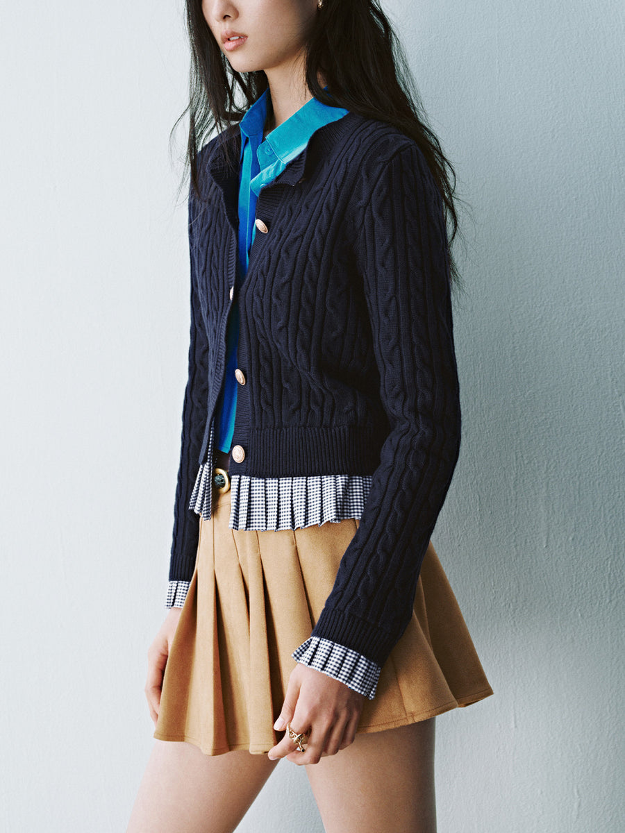 Cropped Knitted Cardigans – URBAN REVIVO Singapore